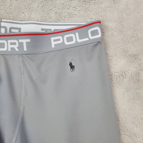 Polo Sport Ralph Lauren Compression Pants Mens Large Gray Running ...