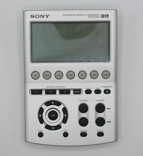 Sony Integrated Universal Remote Commander Control Touch Screen Rm ...