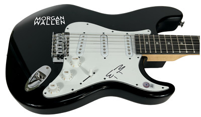 Morgan Wallen Signed Autograph Electric Guitar Country Music Star ...