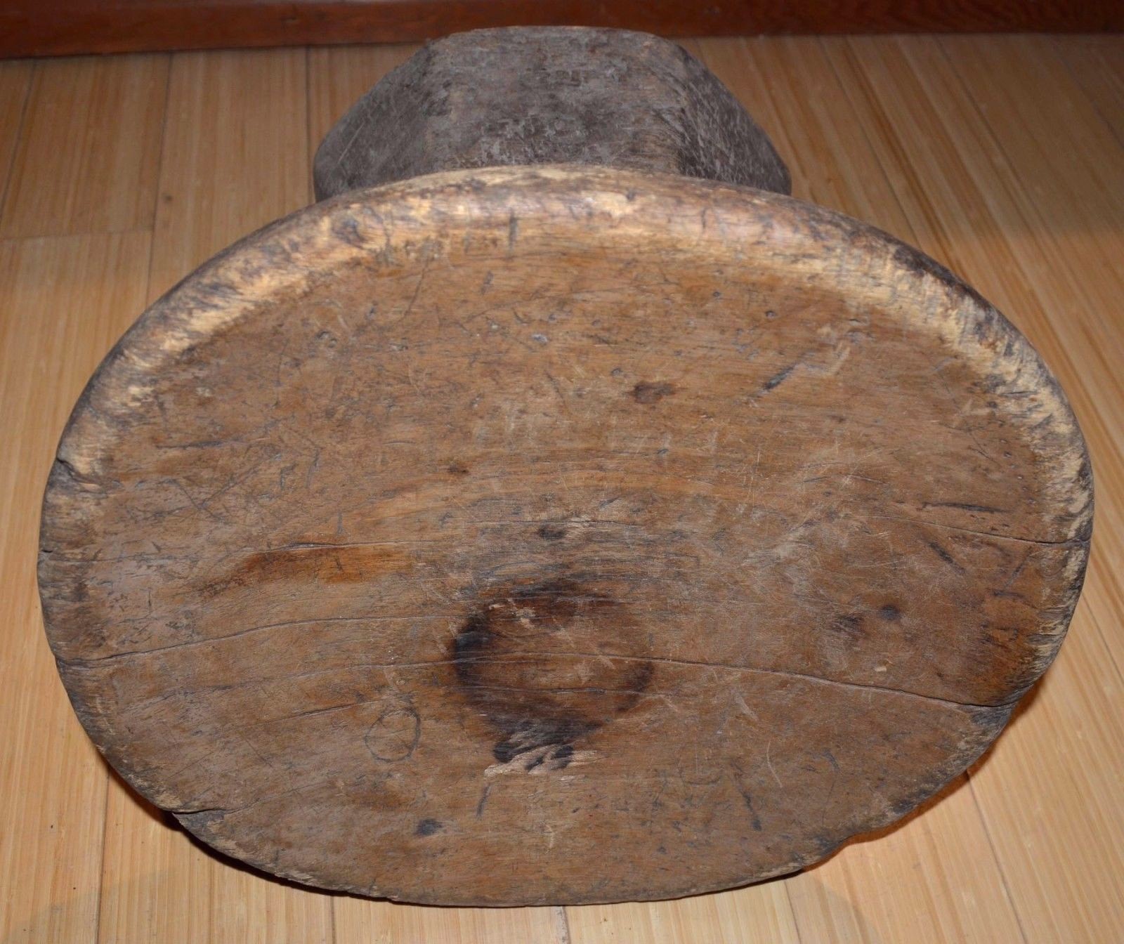 Antique African Tribal Dogon People Carved Wood Stool Chair From Mali ...