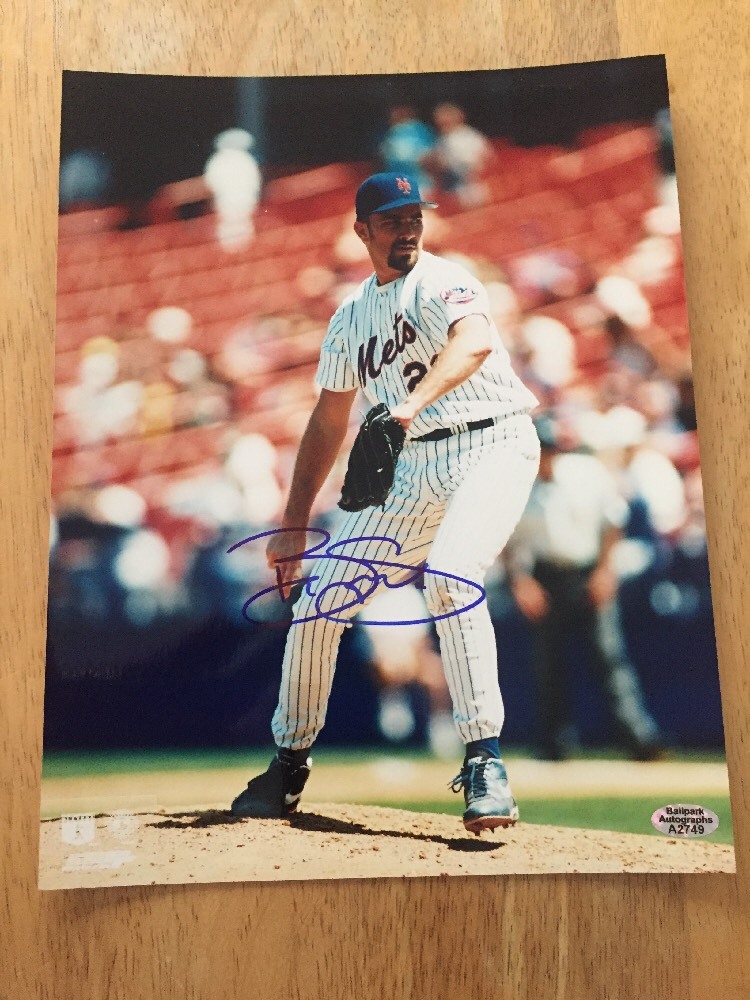 BOBBY JONES NEW YORK METS SIGNED AUTOGRAPH 8x10 PHOTO WITH HOLO COA | eBay