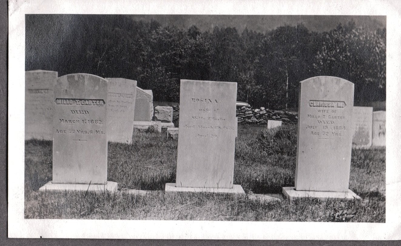 PHOTOGRAPH CEMETERY SAINT MARY - UNION CHURCH CLAREMONT NEW HAMPSHIRE ...