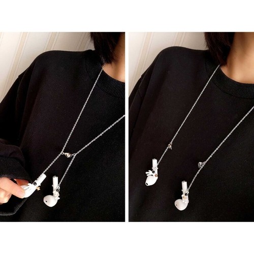 Headphone Chains Wireless Earphones Retention Necklace For Air Pods ...