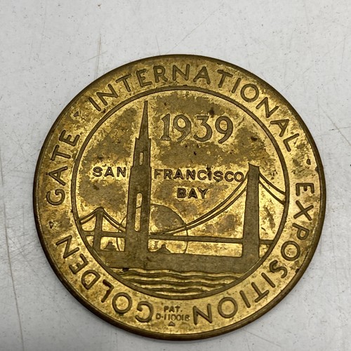 Golden Gate International Exposition Coin Token 1849 1939 Covered Wagon ...