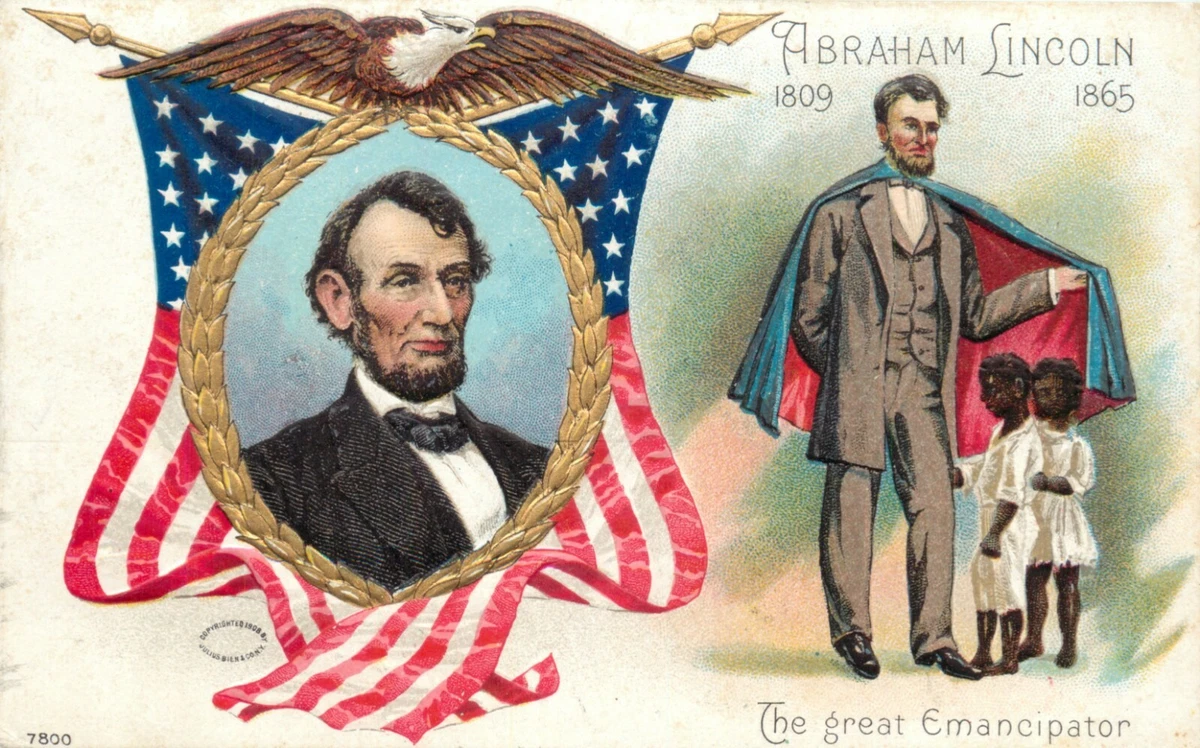 Abraham Lincoln With His Children