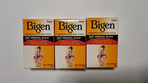 Bigen 59 coloration noir lot de 3 | eBay
