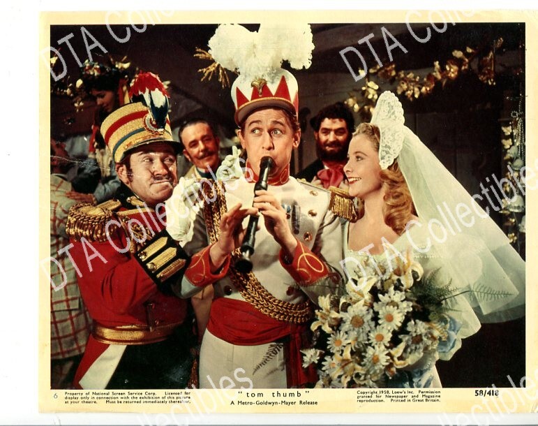 TOM THUMB-8X10 STILL-1958- RUSS TAMBLYN-JUNE THORBURN-FANTASY-MUSICAL ...