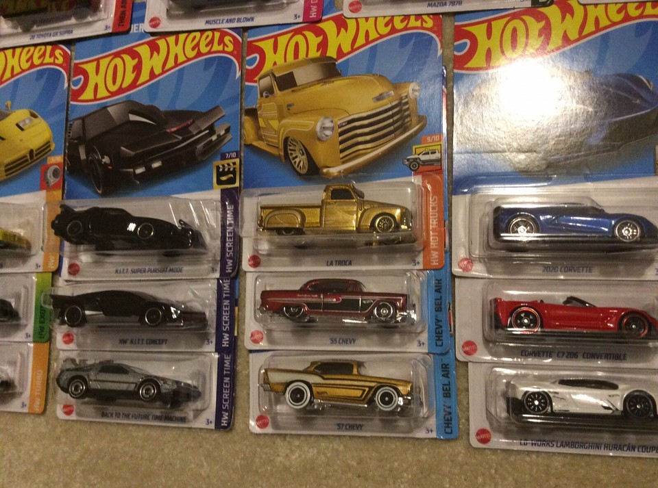 LOT of Rare! Hot wheels collection. Supercars. Classics. Trucks ...