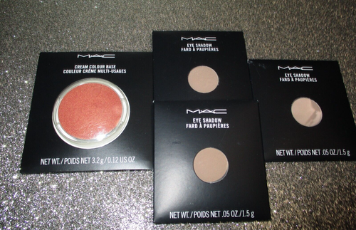 MAC Refill Pan Eye Shadow Omega (3) & Cream Colour Base - Improper ...