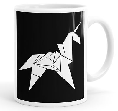 Origami Unicorn Funny Slogan Mug Tea Cup Coffee | eBay UK