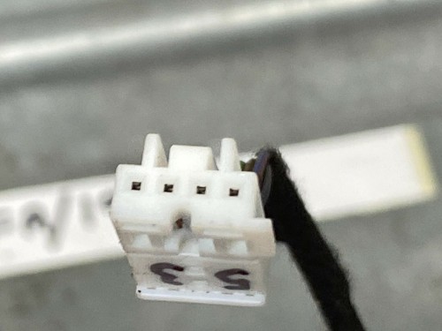 (AS) GENUINE MERCEDES BENZ WIRING LOOM PLUG CONNECTOR A0385451228 WHITE ...