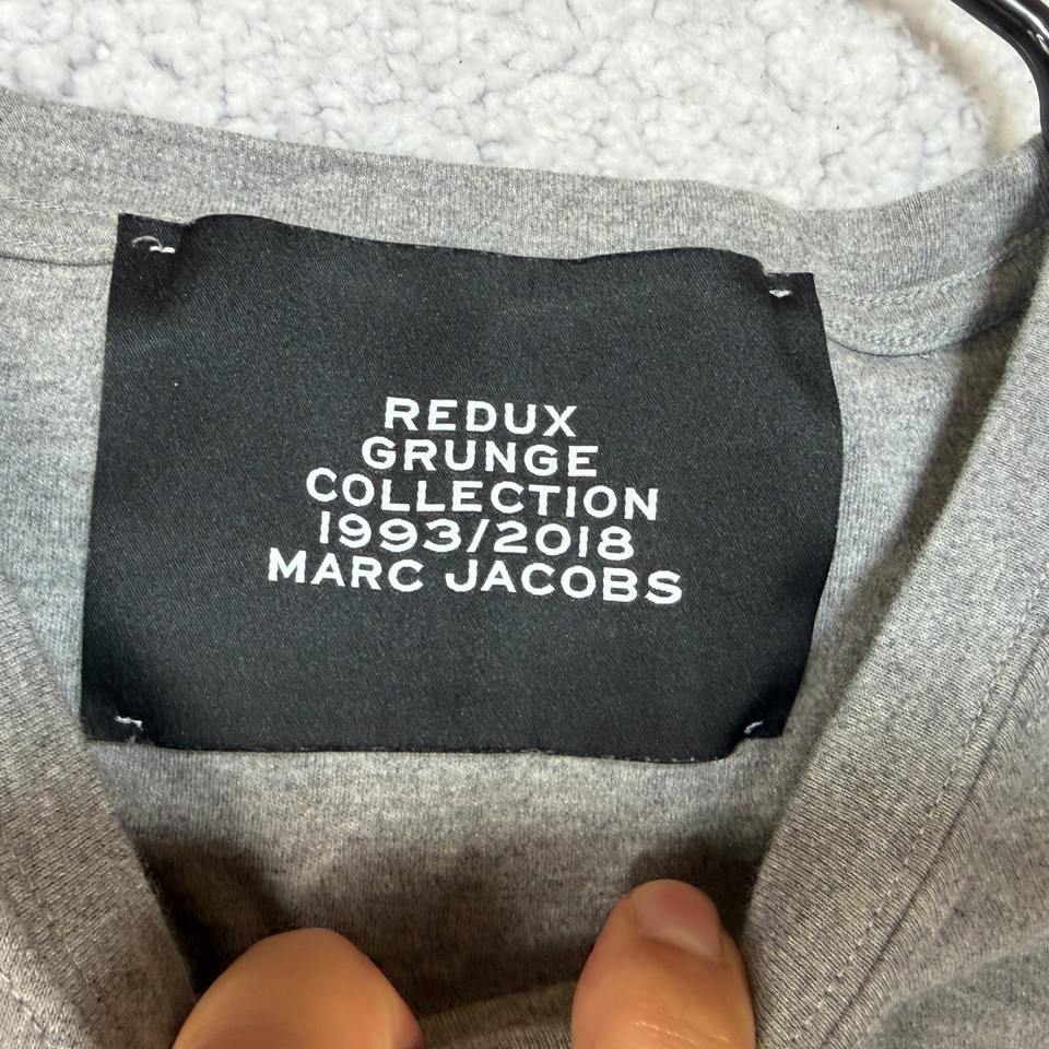 Marc Jacobs Redux Grunge Collection R. Crumb Heather Grey Cartoon T ...