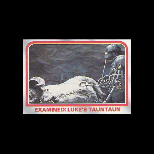 Examined: Luke's Tauntaun (#21) | 1980 Topps The Empire Strikes Back ...