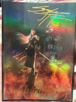 Sephiroth card signed | eBay