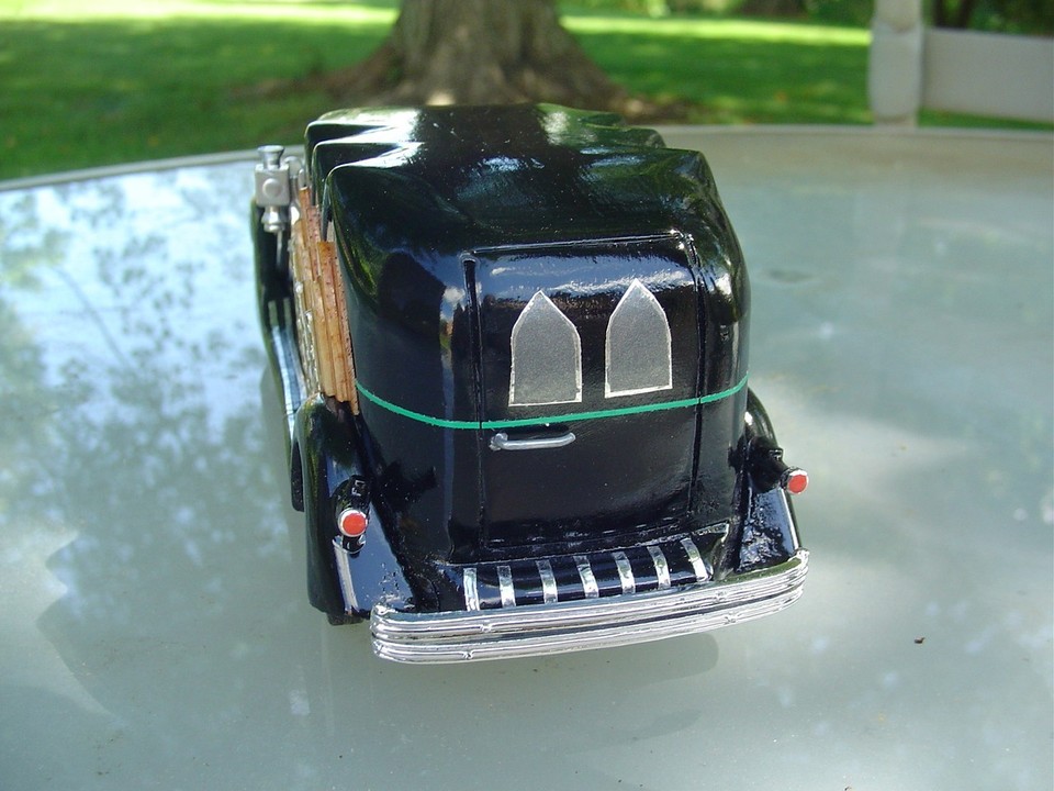 Funeral Hearse Scale models built from wood 1936 Packard Craved Side ...