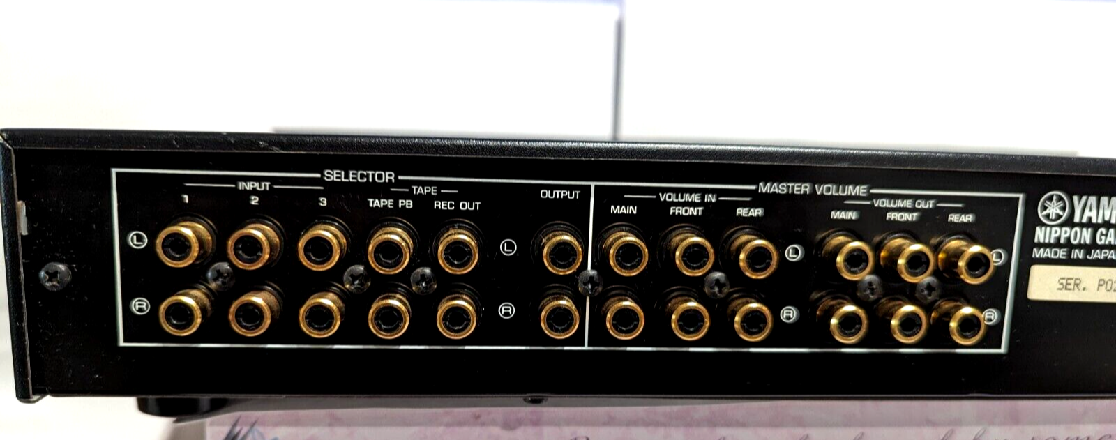 Yamaha Vintage MVS-1 Master Volume Controller Selector Amplifier - NO ...