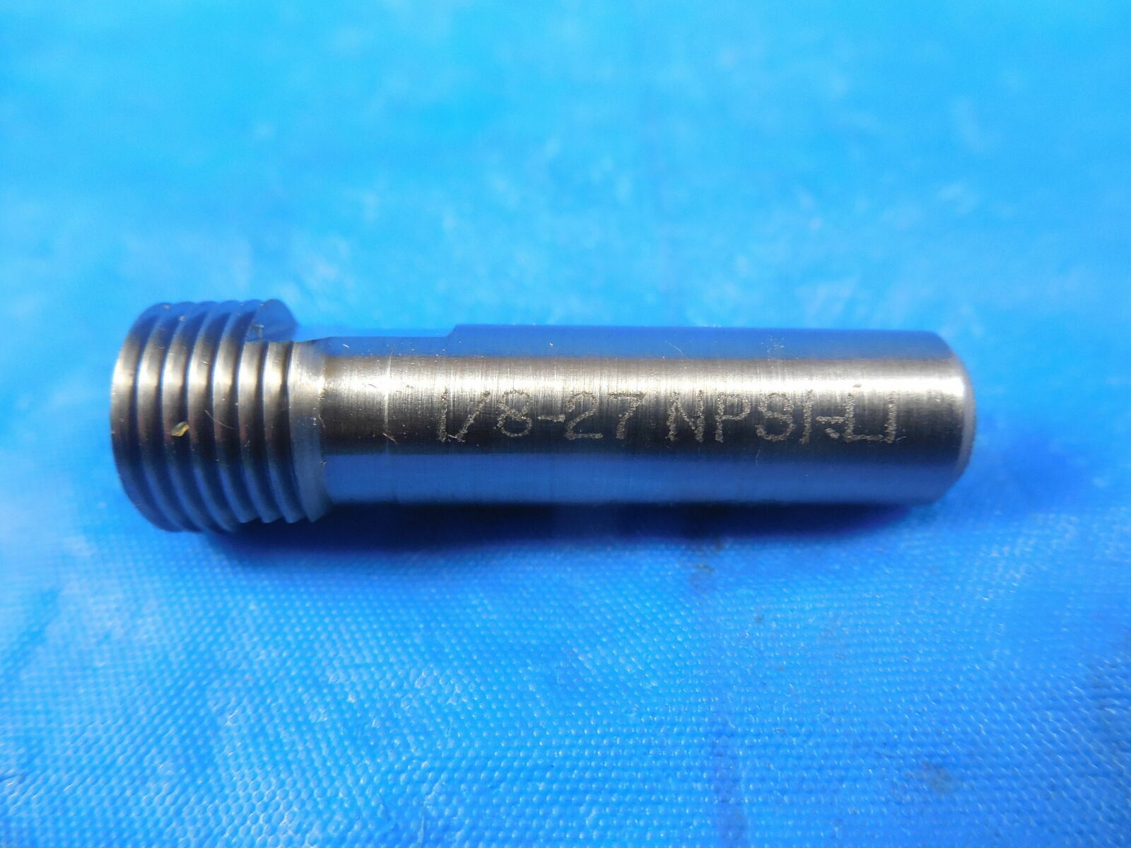 1/8 27 NPSI L1 PIPE THREAD PLUG GAGE .125 N.P.T. L-1 QUALITY INSPECTION ...