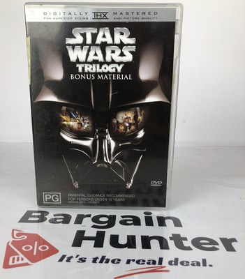 C603 Star Wars Trilogy Bonus Material DVD region 4 | eBay