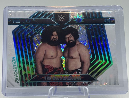The Wild Samoans - 2023 Panini WWE Revolution Impact Afa Sika SP /199 ...