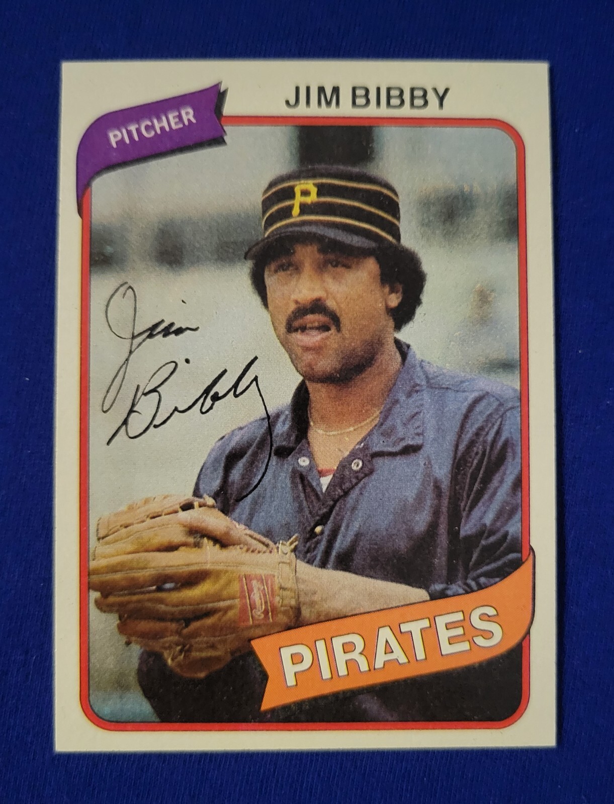 1980 TOPPS #229 JIM BIBBY PITTSBURGH PIRATES NM-MT or BETTER '80 AS '79 ...