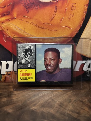 1962 TOPPS FOOTBALL #14 WILLIE GALIMORE EX/EXMT JO Nm corners | eBay