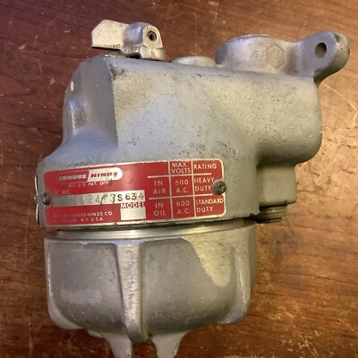 Crouse Hinds OFC2473 S634 Selector Switch Explosion Proof | eBay