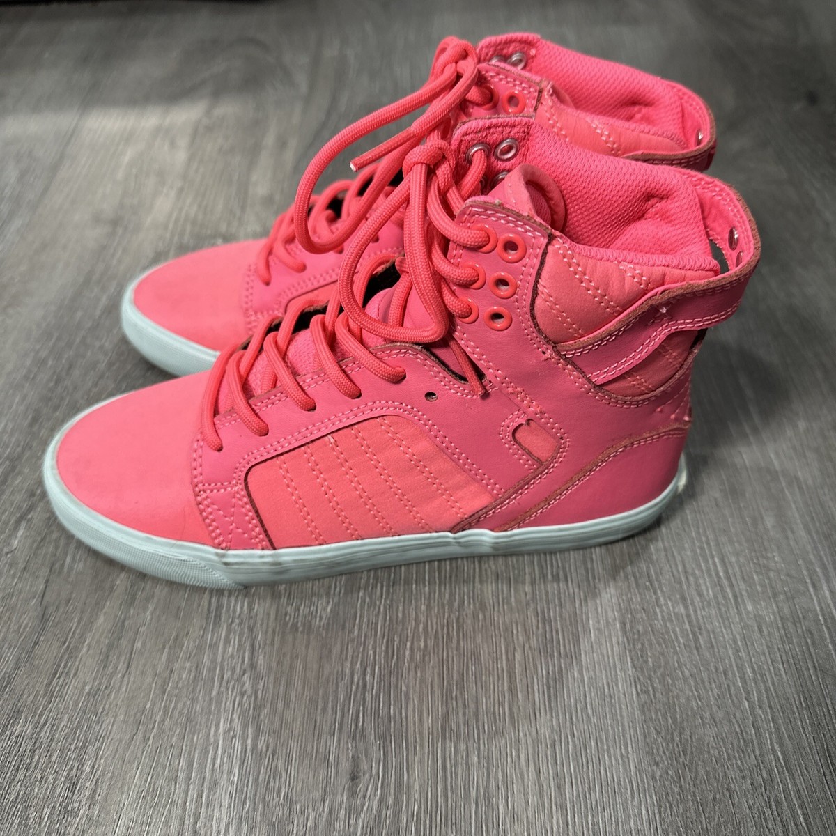 Hot Pink Supra Shoes Muska Skytop V Sale