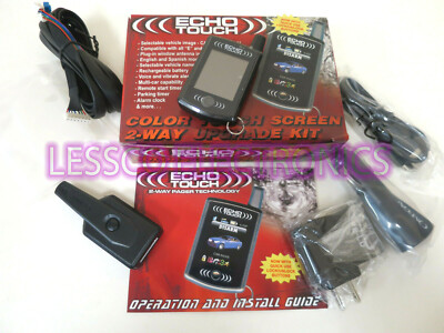 Excalibur Echo Touch 2 Way 731 LCD Pager OLED Touch Screen Remote w ...