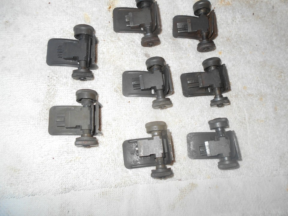 WW2 US GI M-1 Garand complete rear sight w cover | eBay