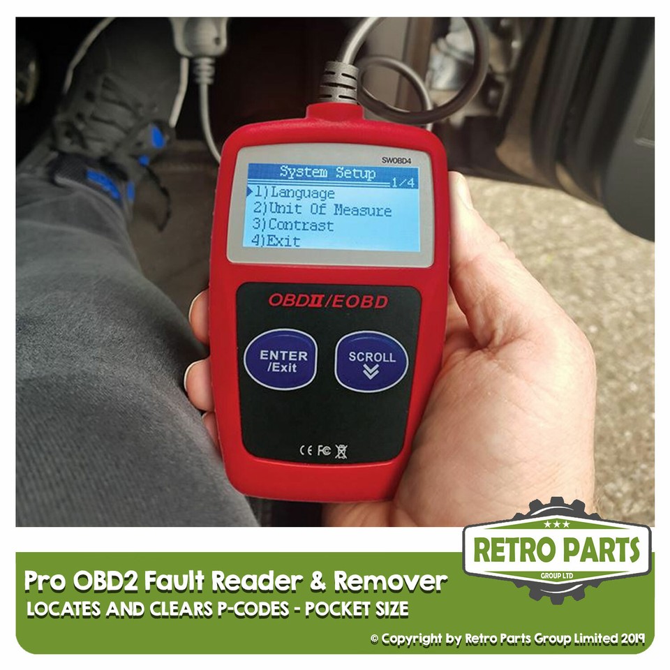 Pro OBD2 Code Reader for Land Rover Diagnostic Scanner Engine Light ...