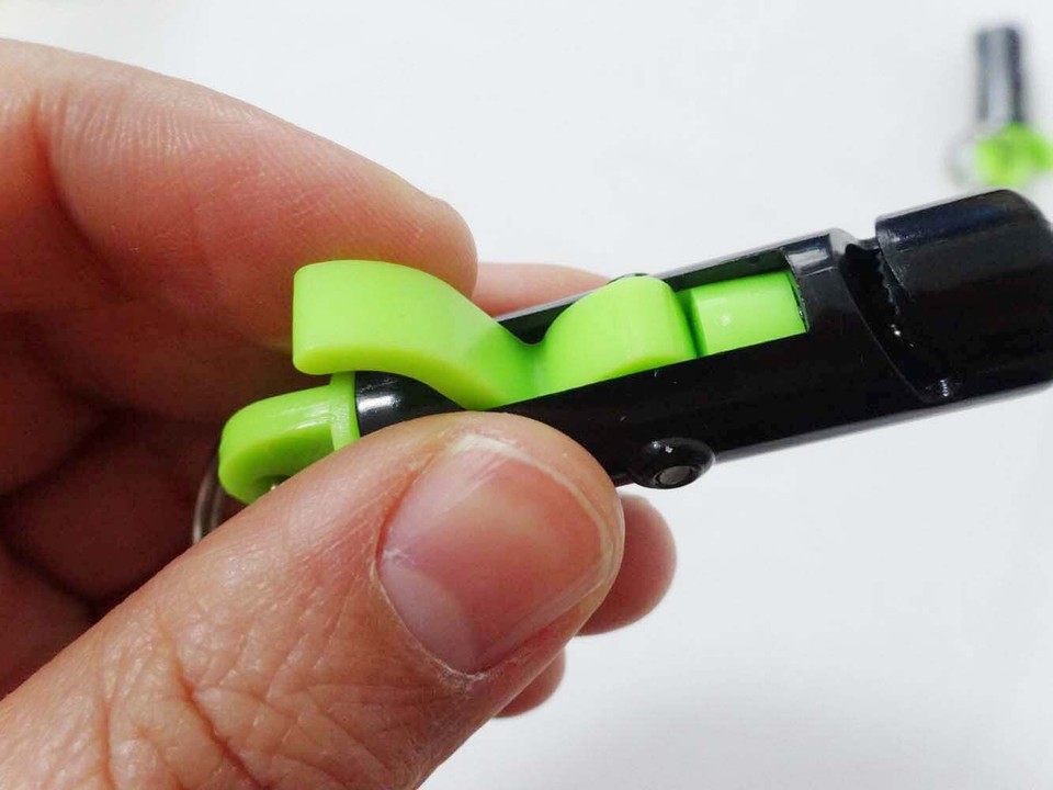 2pcs/lot fishing clip snaps can with weight fishing tool fishing ...