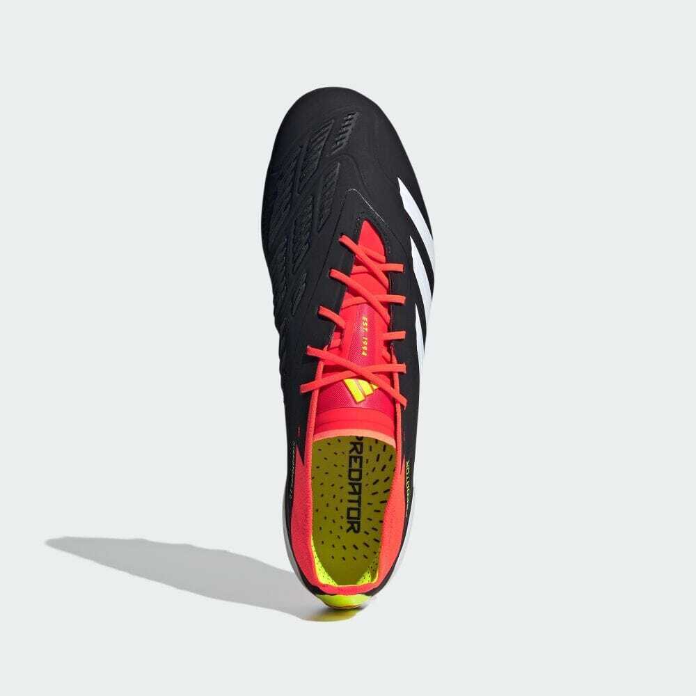 adidas Soccer Cleats PREDATOR ELITE LOW AG Core Black adidas Soccer Cleats PREDATOR ELITE LOW AG Core Black