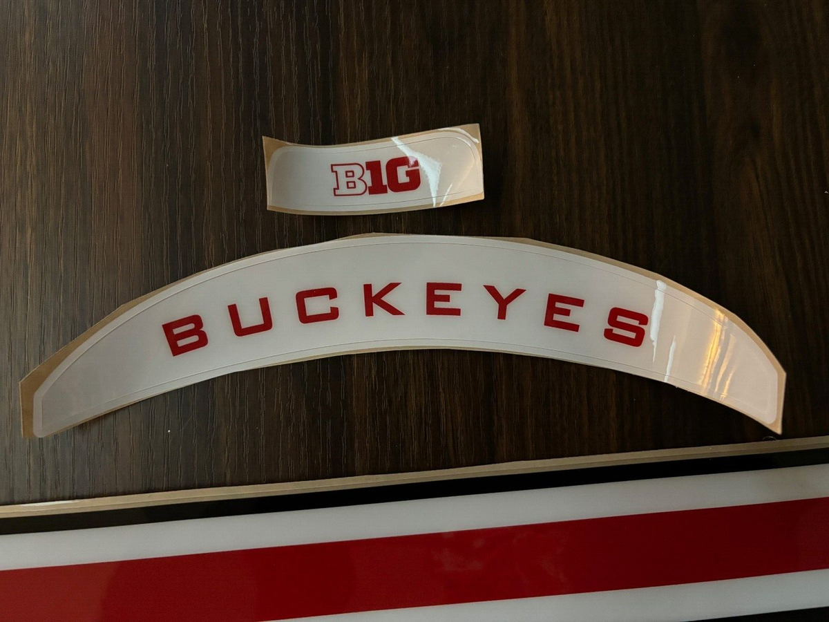 Ohio State Helmet Decals OHIO Maltese STATE BUCKEYES HELMET