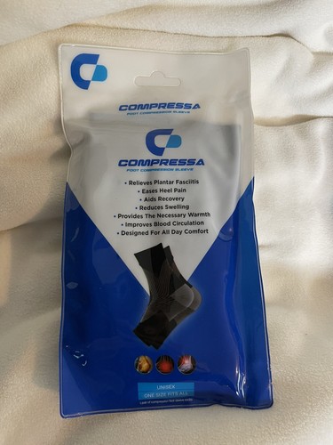 NEW COMPRESSA Compression Socks For Plantar Fasciitis Heel Pain ...