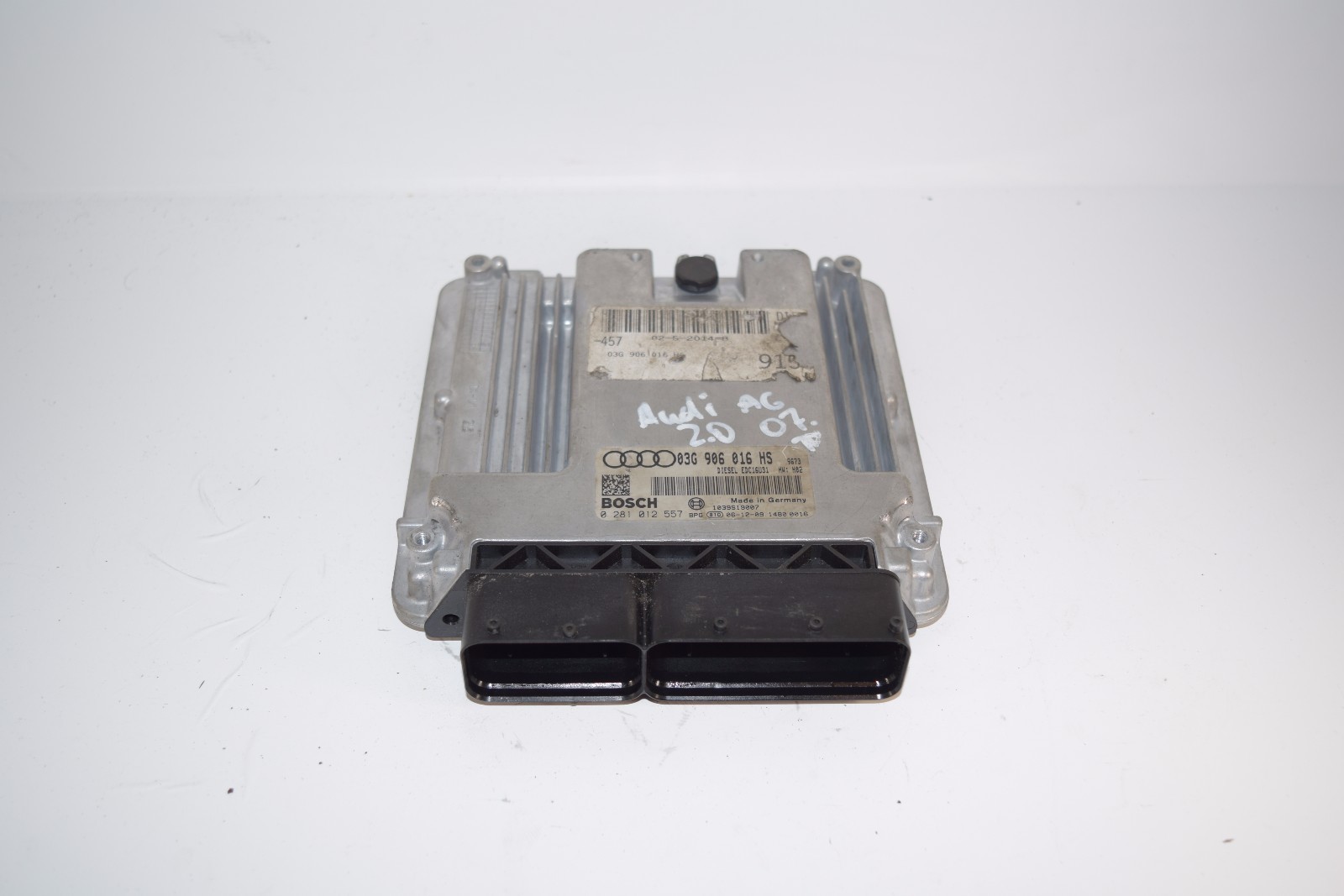 AUDI A6 2.0 2007 TDI BRE ENGINE CONTROL UNIT ECU MANUAL TRANSMISSION ...