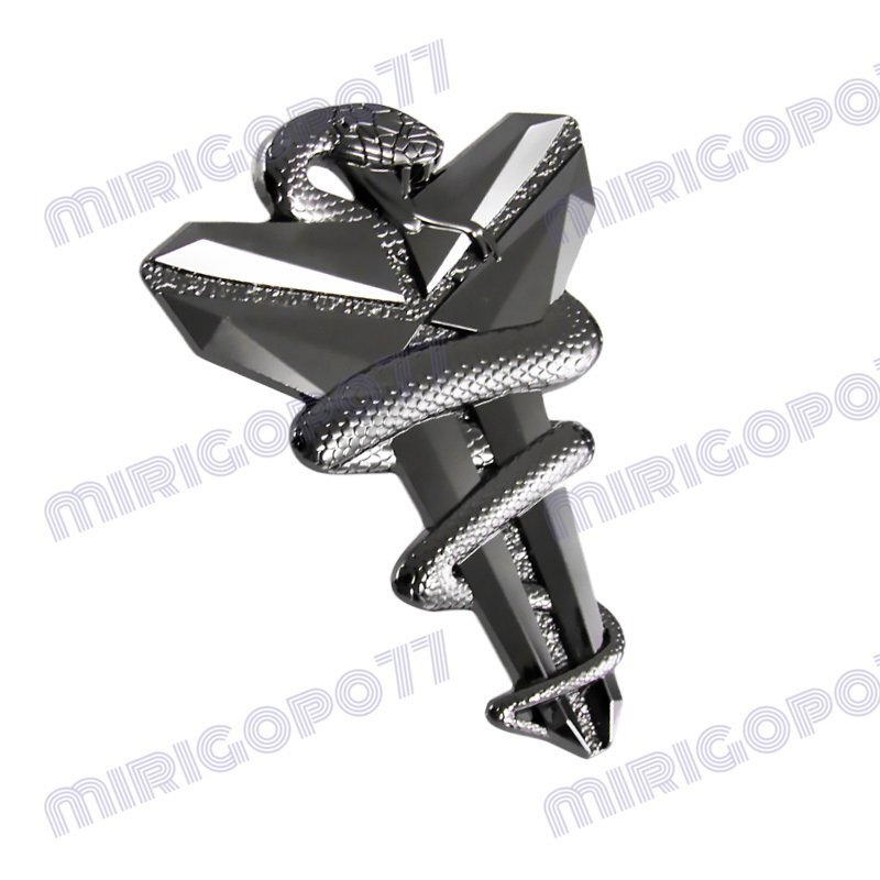 Kobe Bryant Black Mamba Snake Lakers 3D Metal Emblem Badge Decal ...