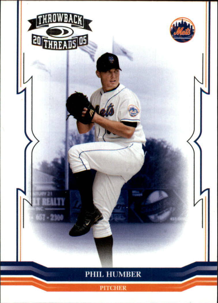 2005 Throwback Threads #90 Phil Humber RC | eBay