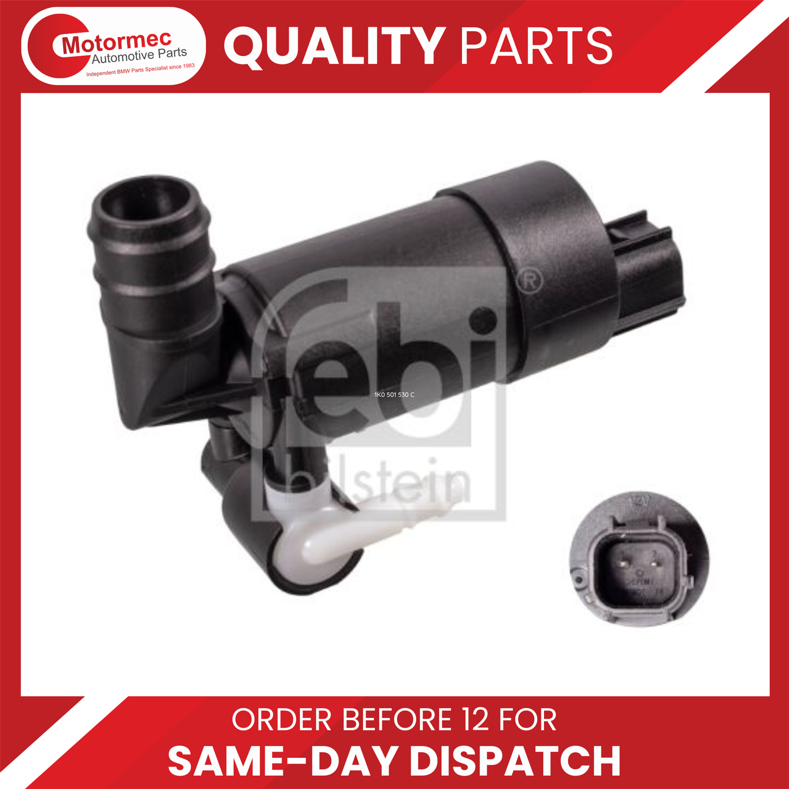 febi 45039 Washer Pump for sale online | eBay