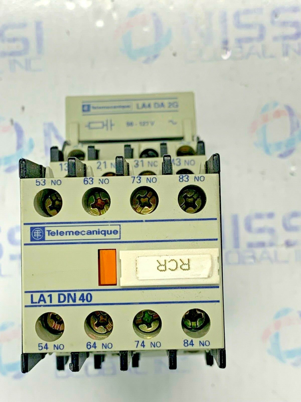 TELEMECANIQUE LA1DN40 AUX CONTACT BLOCK W/ LA4 DA 2G | eBay