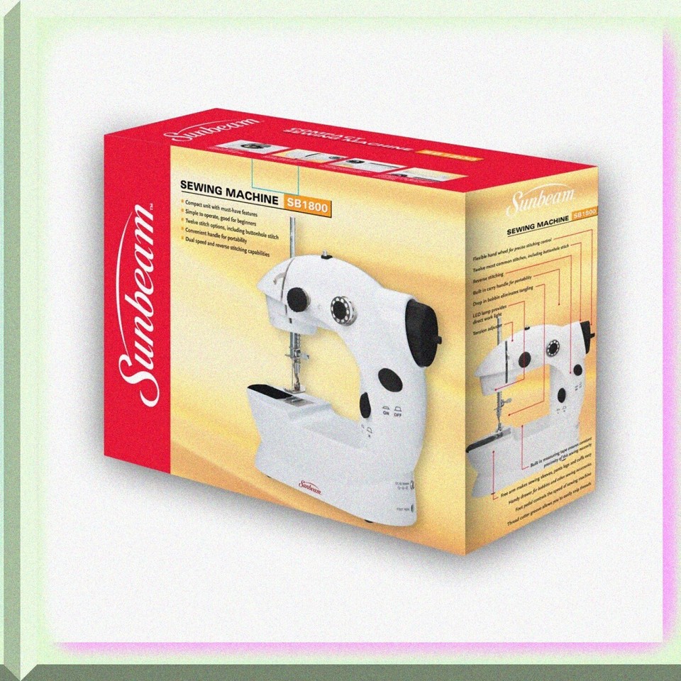 StitchMaster Mini: Portable Sewing Machine Kit with Foot Pedal, 75 ...