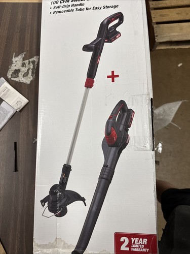 Hyper Tough 20V Cordless Combo Kit 10-inch String Trimmer & 130Mph ...