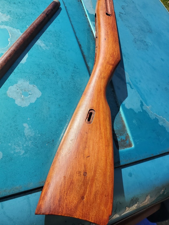 Mosin Nagant M91/30 NOS stock with used hand guard refinished! | eBay