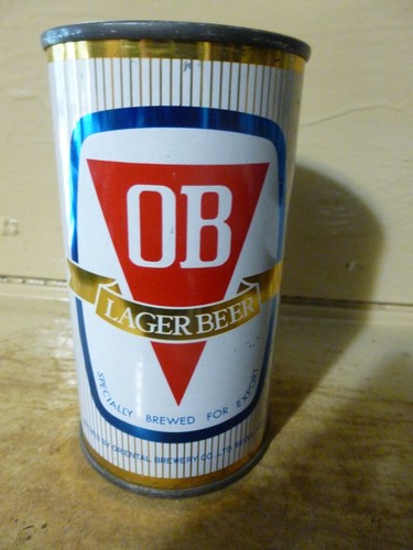 OB LAGER_ KOREA_ FLAT TOP BEER CAN -[EMPTY CANS, READ DESC.]- | eBay