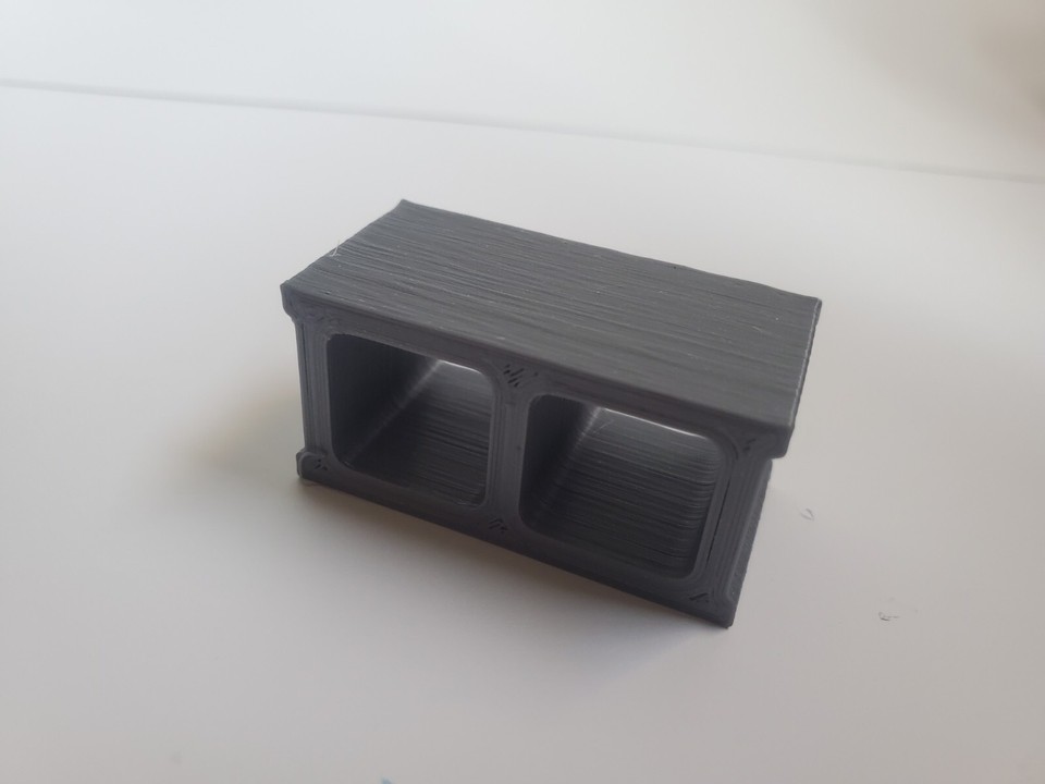 Concrete Cinder Block Model Prop 10 pack 1/10 Scale Diorama Garage Shop ...