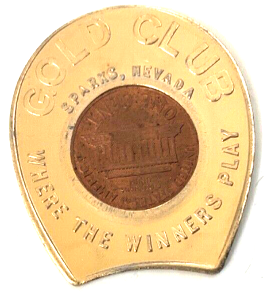 Sparks Nevada Gold Club Encased Coin | eBay