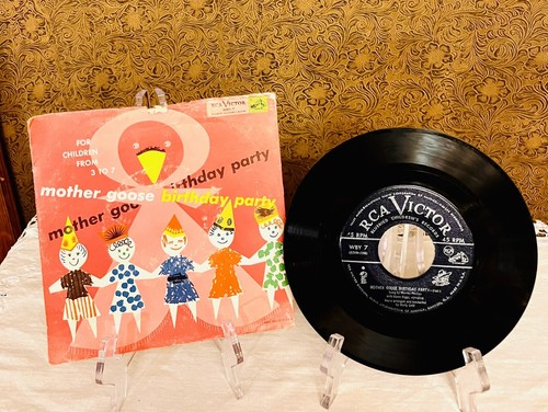 Mother Goose Birthday Party 78rpm RCA Victor BY7 10" Murray Phillips ...