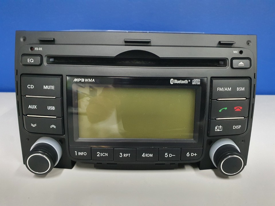 Car Audio/Hyundai FD i30 FD-01 Aus Fit 2010-12. Single CD, AM/FM Radio ...