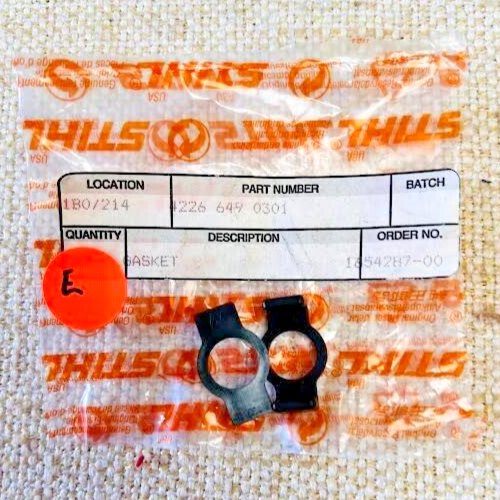 Stihl 4226 649 0301 Gasket fits HL45 HL73 HL75, HS 60 62 72 74 75 (2 ...
