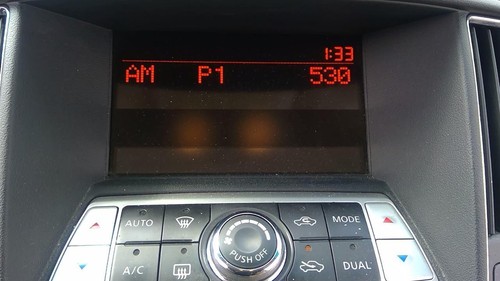 Used Infotainment Display fits: 2014 Nissan Maxima display screen dash ...