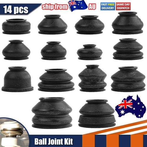 14X Universal Rubber Ball Joint Rubber Dust Boot Cover Track Rod End ...